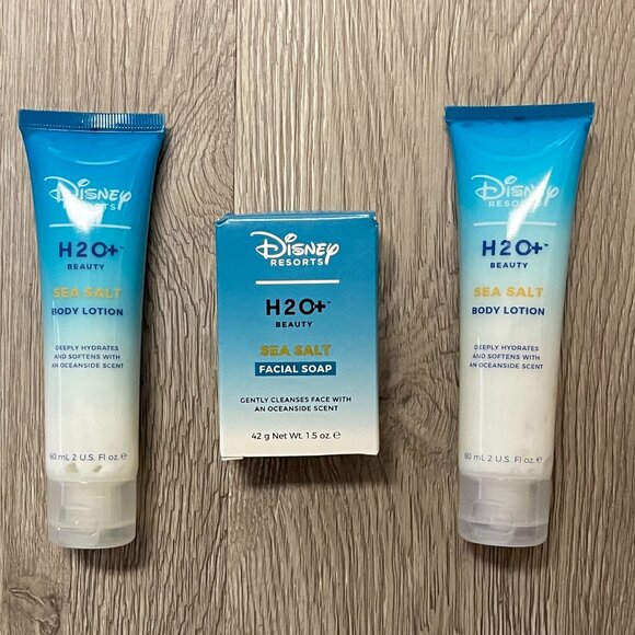 Disney | Bath & Body | New H2osea Salt Essentials Travel Lotion Soap ...